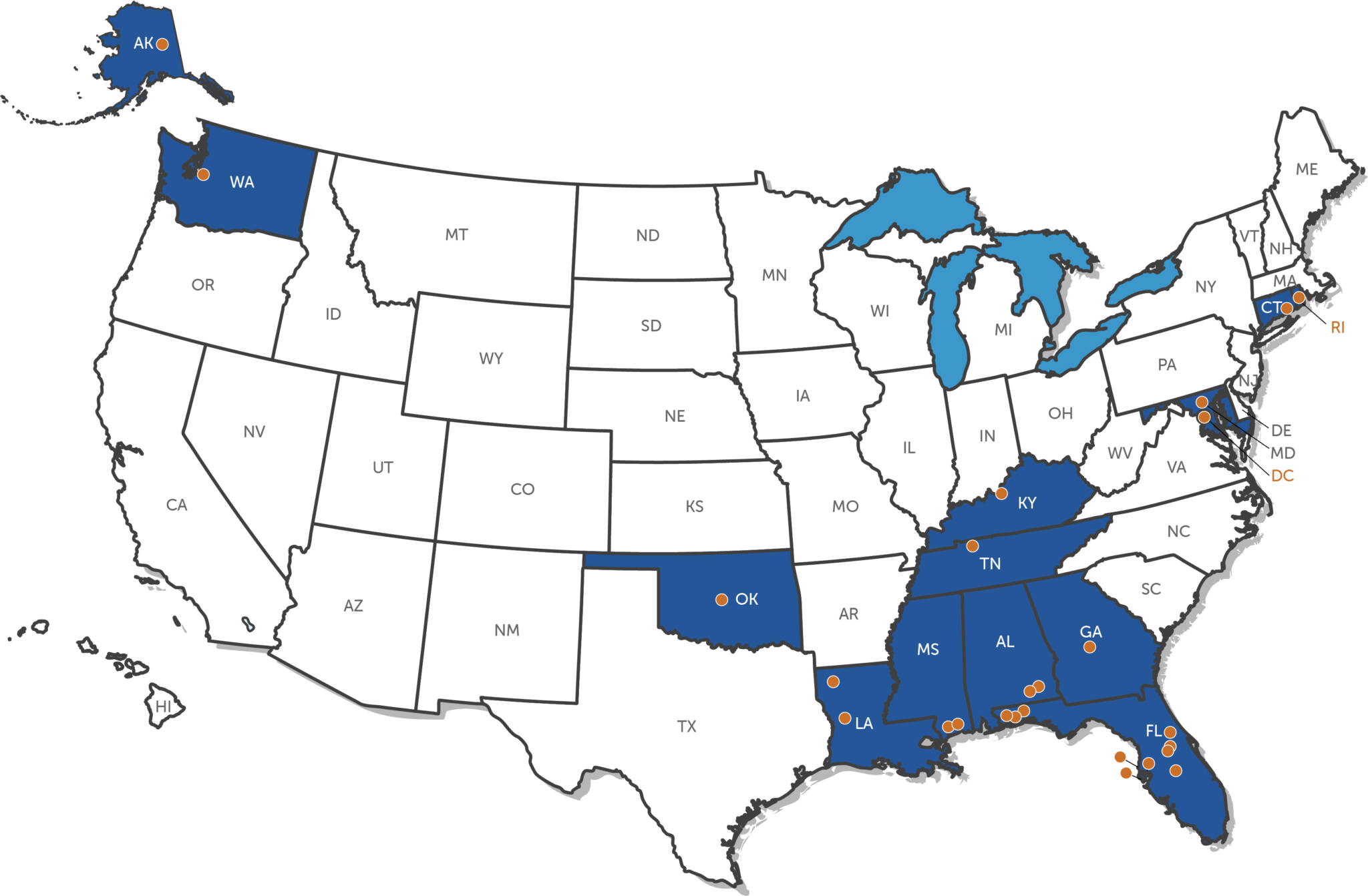 Where we are – GCE